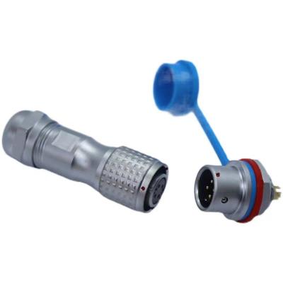China Quickly Assembly 6 Pin Servo Connector / Outside Electric Cable Connector à venda