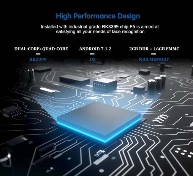 F5 Binocular Camera Face Recognition Terminal F5 Binocular Camera Face Recognition Terminal
