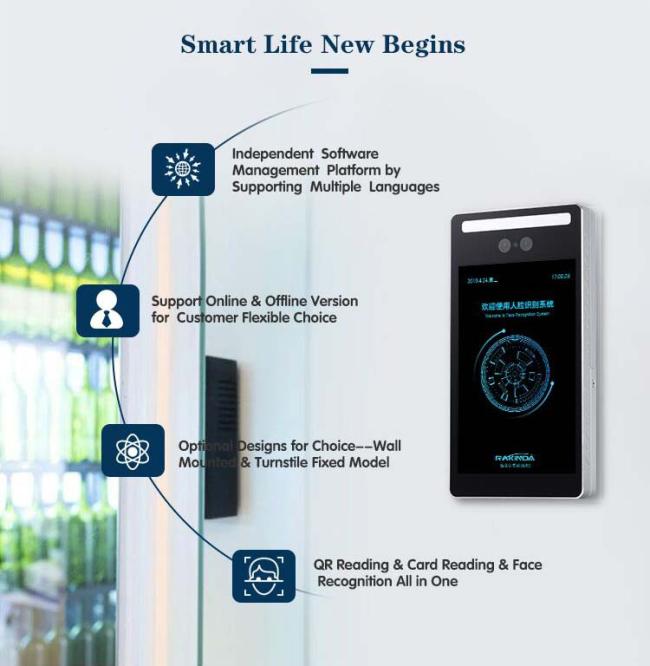 F5 Binocular Camera Face Recognition Terminal F5 Binocular Camera Face Recognition Terminal
