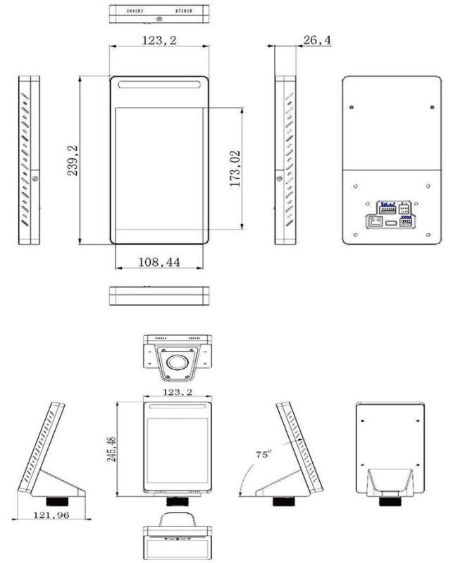 F3 3D Version Face Recognition Termial F3 3D Version Face Recognition Termial