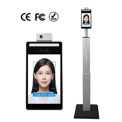China Weigand Face Recognition Temperature Measurement Attendance System for sale