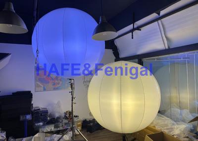 China Decoration Inflatable Lighting Ball 400W RGB + White Light With DMX512 Control Box for sale