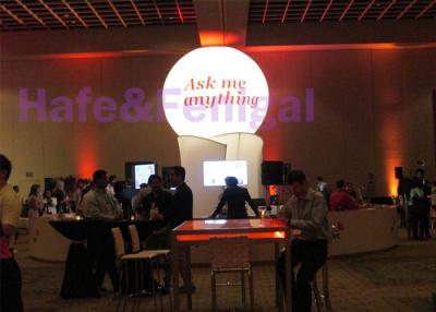 China Activity Moon Balloon Lights LED 4 X 500w DMX512 Remote Control for sale