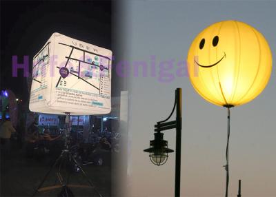 China Activity Moon Balloon Lights LED 4 X 500w DMX512 Remote Control for sale