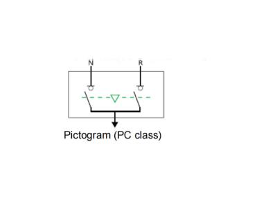 China Interruptor de transferencia automática de clase PC con liberación de sobrecorriente y corriente nominal 32-100A en venta