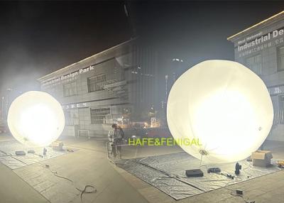 China Dia.4.2m Spherical 360 Degree Halogen 2.4KW Balloon Light For Film Production for sale