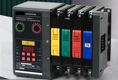 中国 400V二重力の自動移動スイッチ4P理性的なコントローラー 販売のため