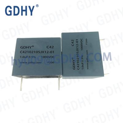 China 1.0uf 1000VDC High Voltage Resonant Capacitor Electronic Components for sale