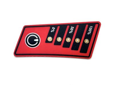 China High Durability Membrane Keypad Overlay Dust Resistant For Industry Equipment for sale