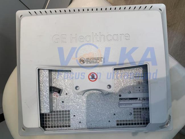 GE Vivid E9 LCD Monitor front view