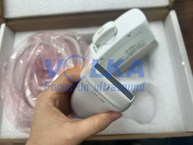 Samsung Medison HS60 LA4-18B Linear Probe side view