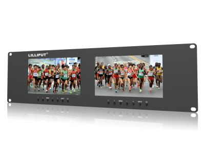 Cina Monitor di alta risoluzione del supporto di scaffale video/video doppio di VGA dentro fuori in vendita