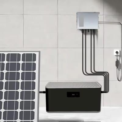 Cina Sistema di accumulo di energia per piccoli balconi 13A FV Output Stile di vita eco-compatibile in vendita