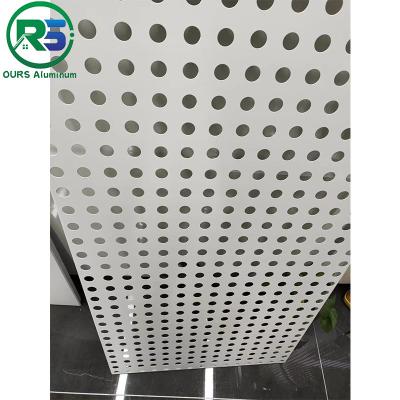 중국 예술 알루미늄 레이저 절단 알루미늄 구멍 패널 CNC 조각 외부 PVDF 코팅 판매용