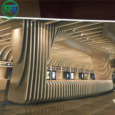 중국 3D PVDF Aluminum Honeycomb Panel Decorative Building Exterior Wall Tile Tegular 판매용