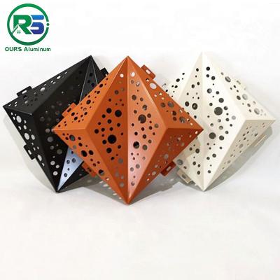 중국 Fireproof Interior Wall Aluminum Honeycomb Panels 4x8 Aluminium Architectural Tiles Tegular 판매용