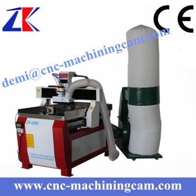 China 4 axies wood carving router ZK-6090 (600*900*120mm) for sale