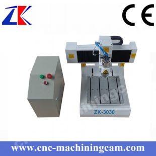 China Mini desktop printed circuited board cnc router ZK-3030(300*300*80mm) for sale