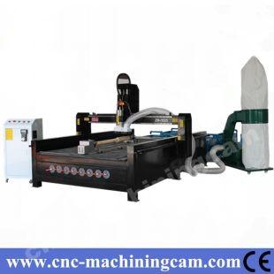 China cnc carving machine for wood ZK-1325B(1300*2500*350mm) for sale