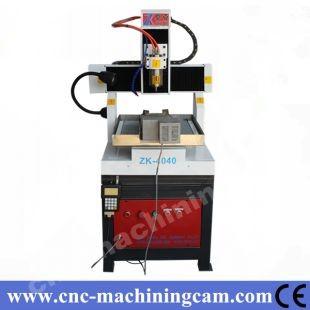 China cnc router metal cutting machine ZK-4040(400*400*120mm) for sale
