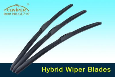 Cina U aggancia i tergicristalli ibridi del silicone con 14 - colore a 26 pollici del nero di dimensione in vendita