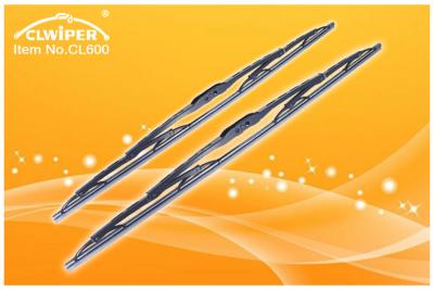 Cina Tergicristalli placcanti di Honda del silicone della striscia dell'acciaio inossidabile per l'automobile del braccio di tergicristallo del gancio di U in vendita