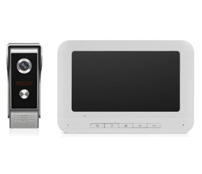 China 4 Wired Gate Intercom Systems Night Vision 800x480 TFT LCD Villa Video Entry Phone for sale
