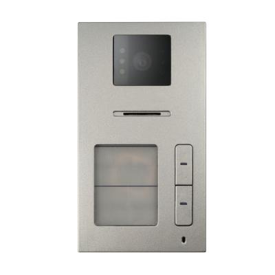 Cina Per 2 targhetta del campanello 2MP HD Intercom Camera With del cavo degli appartamenti 2 la video in vendita