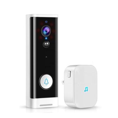 Cina Macchina fotografica del campanello dei campanelli di Wifi della casa impermeabile di rilevazione di moto HD 1080P video con il carillon in vendita