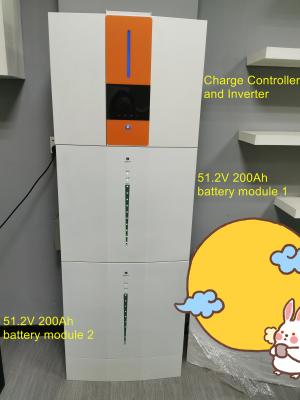 中国 格子太陽エネルギーシステムを離れた20KWh 200Ah Lifepo4の蓄電池 販売のため