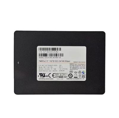Cina Sumsung PM863A 1.92TB SATA with 6GB/s SATA 2.5-inch hard drive in vendita