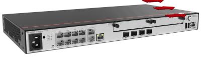 Cina Huawei NetEngine AR6140E-9G-2AC NetEngine AR6100 Series Enterprise Routers with 1* SIC slots in vendita