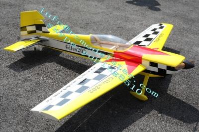 Cina Aeroplano Giles 202 del modello 30cc RC di navigazione del telecomando radio con il motore a gas in vendita