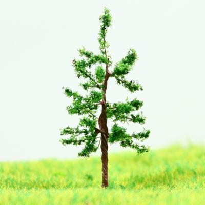 中国 トラックのレイアウト ミニチュア モデル木の緑の街路を電車線ツリー フープ松 3.8 cm 販売のため