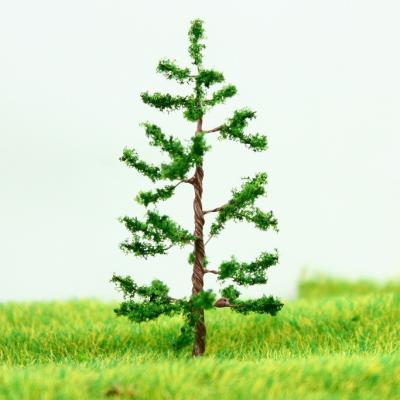 Cina Pino filo di piantare alberi modello scala verde Avenue in miniatura albero 5 cm in vendita