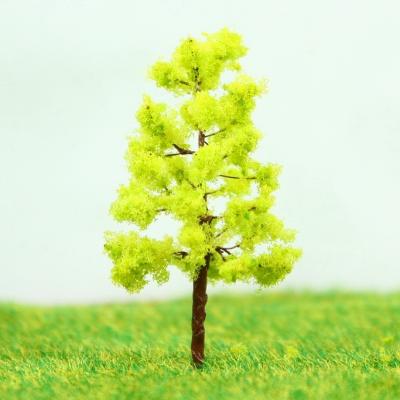 Cina R4316 Train Track layout in miniatura modello alberi Avenue Chartreuse filo metallico albero 4,3 cm in vendita