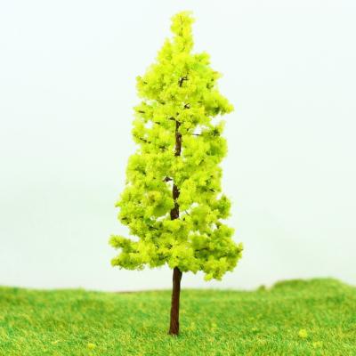 Cina R9035 N Gauge Train Layout in miniatura alberi su strada verde filo Palm albero modello 9 cm in vendita