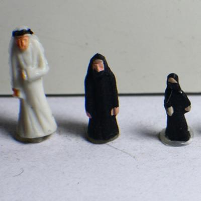 Cina L'arabo dipinto disposizione di modello di costruzione di scala della plastica 1/200 dell'ABS della gente architettonica del modello calcola 1.0cm in vendita