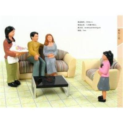 Cina FP25-4 indoor 1:25 architettonico scala modello persone Painted Figure 7 cm in vendita