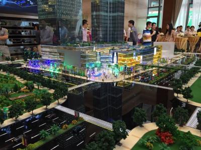 Cina Creatore di modello architettonico miniatura di Real Estate, casa del modello di scala con il sistema di illuminazione in vendita