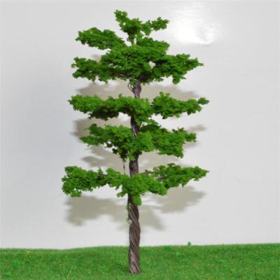 中国 ワイヤー木を植える 120mm の鉄道景色のミニチュア モデル木の黄色い道 販売のため