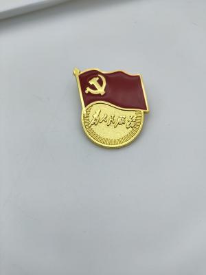 Китай Pin фибулы металла Multioccasion, Покрасьте заполняя коммунистический Pin эмали продается
