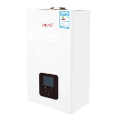 Cina Caldaia a parete bianca a sospensione 24kw touch screen Caldaia ad acqua a gas Lpg in vendita
