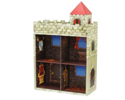 Cina Bambini cartone ondulato mobili Dollhouse casi titolari ENCF010 in vendita