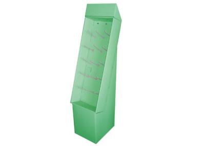 Cina Riciclato Pop ondulato cartone Display Custom ENTD019 con struttura forte e robusta in vendita