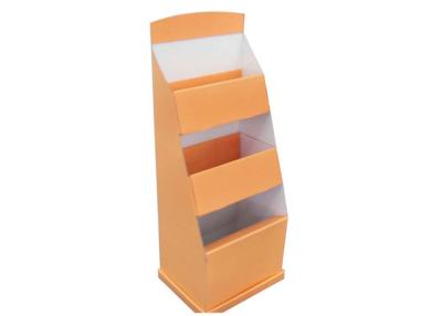 Cina Arancione Pop ondulato cartone Display ENTD032 per negozi in vendita