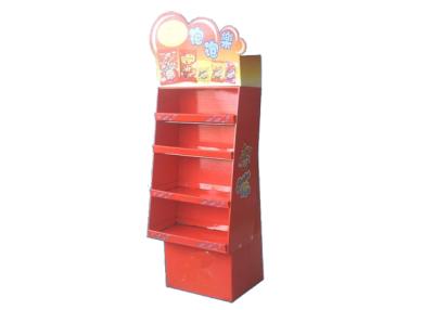 Cina Display cartone ondulato per cibo prodotto display ENTD034 nel negozio multipli in vendita