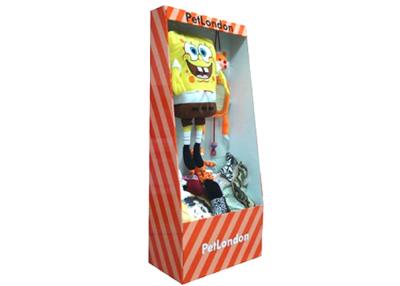 Cina Display cartone ondulato POS per cremagliere Doll ENTD036 con inchiostro di stampa acqua in vendita