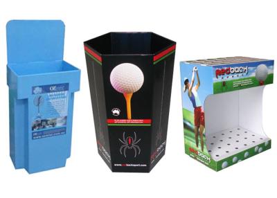 Cina Retail ondulato personalizzate cartone Bin Dump con laminazione opaca per Rack Display in vendita