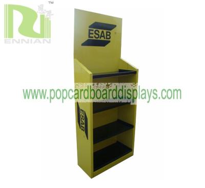 中国 ヘルメットの表示carboardパレット表示ENCS015黄色いボール紙のダンプの大箱 販売のため